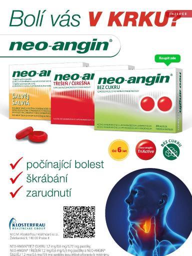 neo-angin | 1/2023 | Maximum - časopis lékáren Dr.Max