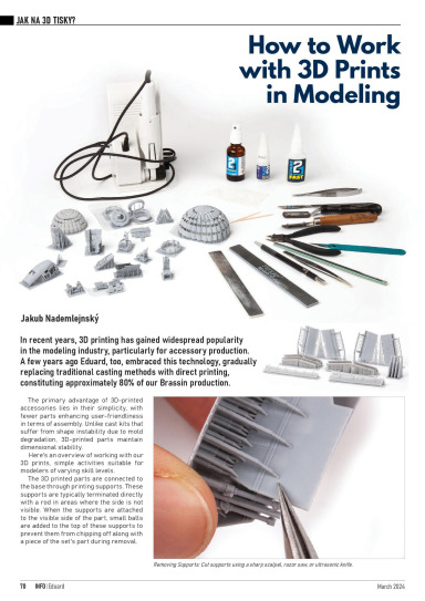 How to Work with 3D Prints in Modeling | Info EDUARD