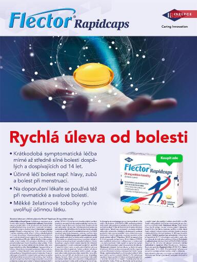 Flector Rapidcaps | 3/2024 | Maximum - časopis lékáren Dr.Max