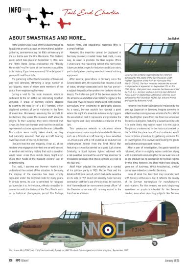 Tail End Charlie - About Swastikas and more…