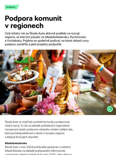 Pomáháme / podpora-regionu | 02/2025 | Škoda Mobil