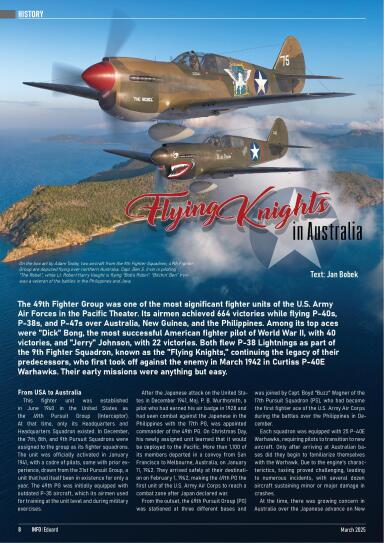 Flying Knights in Australia