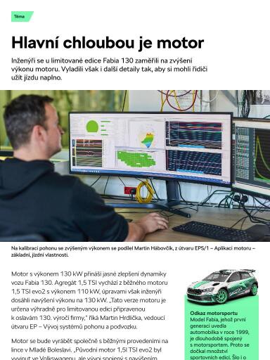 Téma / Fabia-130-motor | 11/2025 | Škoda Mobil